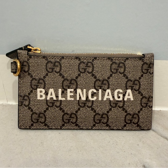 Gucci | Bags | Gucci X Balenciaga The Hacker Project Card Case | Poshmark